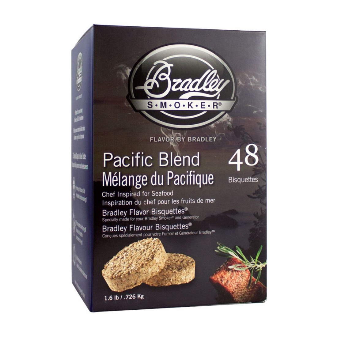 Bradley smoker pacific blend bisquettes – Rokenenkoken